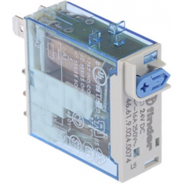 16A 1 CHANGEOVER 46 SERIES PLUG-IN RELAY 24VDC