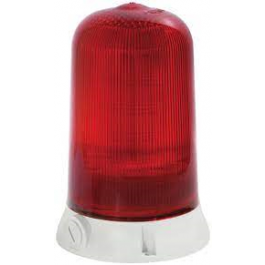 RED ROTATING BEACON 90/240VAC
