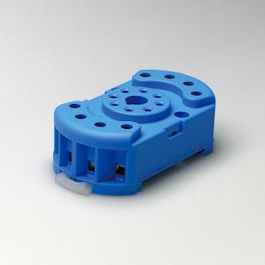 8 PIN SURFACE/RAIL MOUNT OVAL RELAY SOCKET