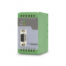 Converter frequency to Analog-Serial for speed signals