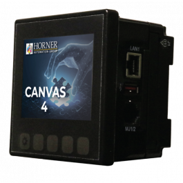 Canvas 4 Controller 3.5", 24 DC In, 16 DC Out, 2 Analog In (mA/V), With ...