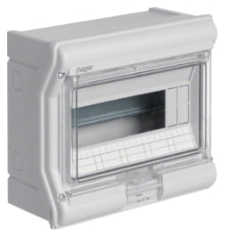 12 WAY IP65 SURFACE MOUNT DISTRIBUTION BOARD